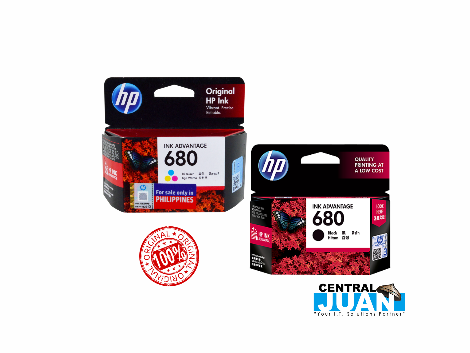 HP 680 INK ADVANTAGE | Central Juan IT Solutions